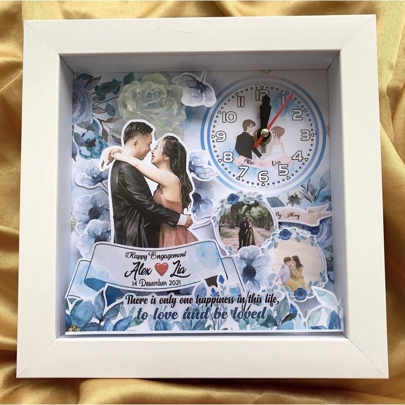 Jual BINGKAI FOTO JAM CUSTOM - HADIAH WISUDA - HADIAH ULANG TAHUN ...