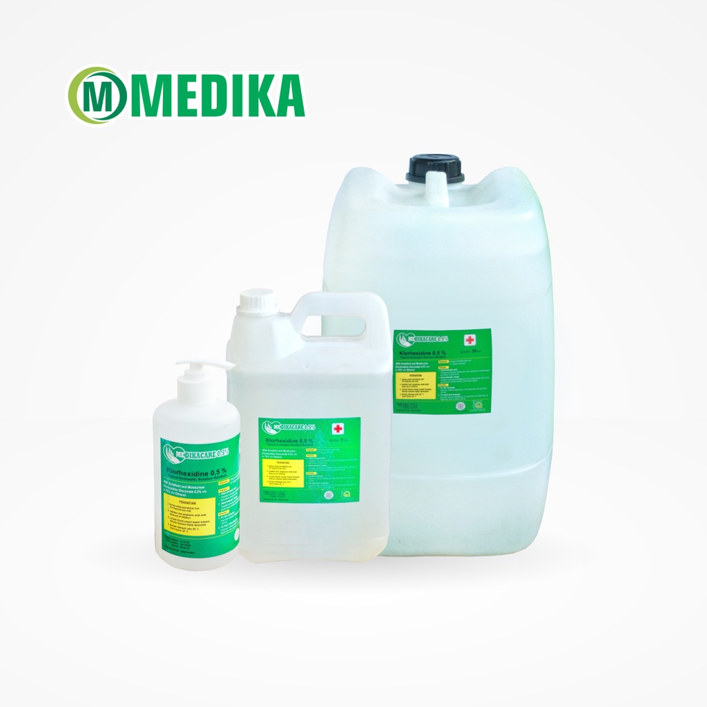 Jual Handsanitizer Medika Care 0,5% 1 liter medika care hand sanitizer ...