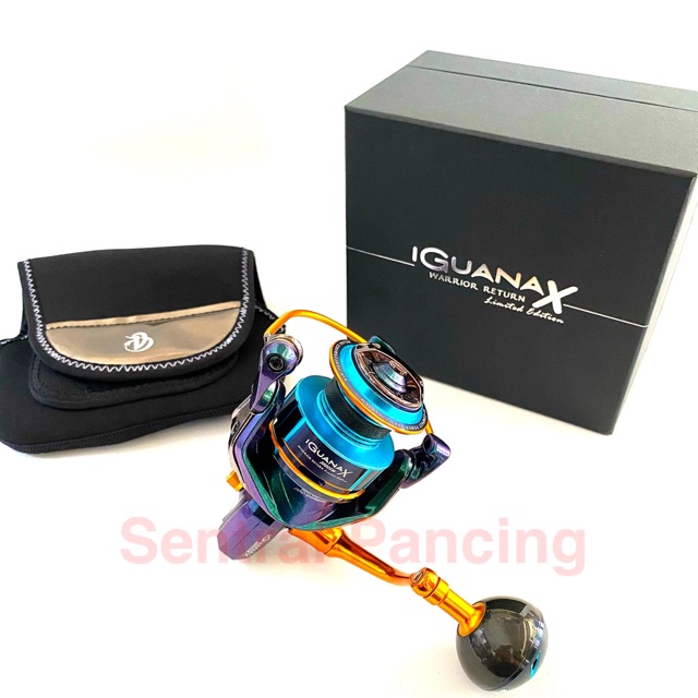 Jual Reel Spinning Devil Craft IGUANA X 4000H-SW 4000SW Limited Edition ...
