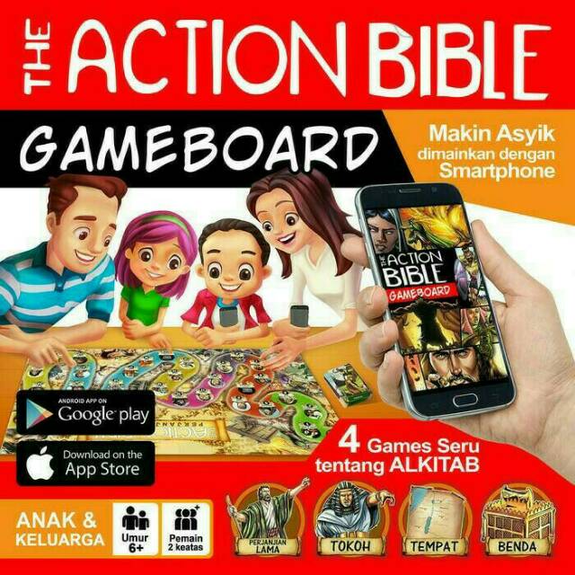 Jual Games Alkitab - Action Bible Gameboard | Shopee Indonesia