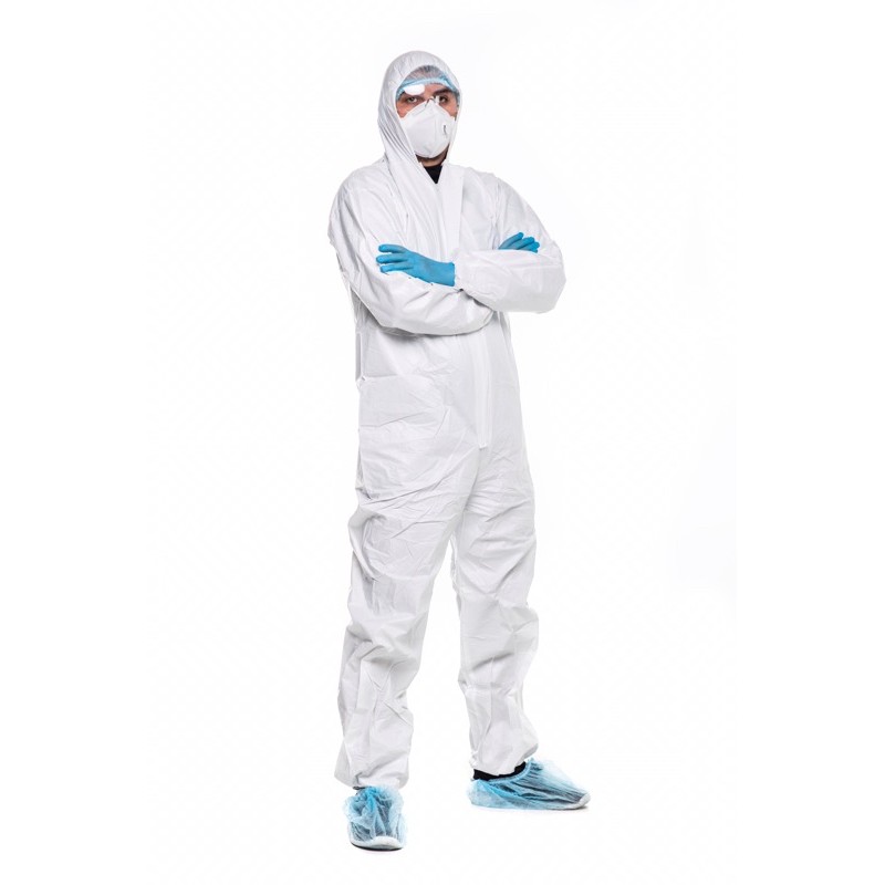 Jual APD Hazmat suit 50 gsm | Shopee Indonesia