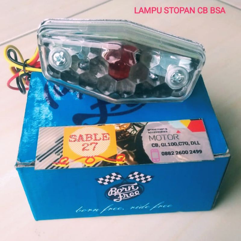Jual LAMPU STOPAN CB BSA | Shopee Indonesia