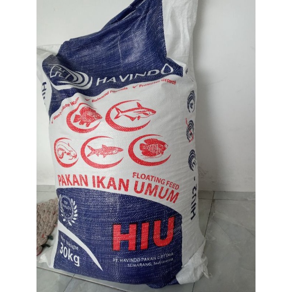 Jual Pakan Ikan Lele HIU-2 1 Sak 30kg | Shopee Indonesia