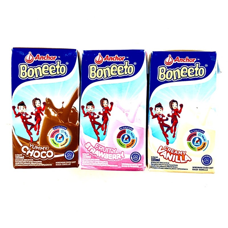 Jual susu uht boneeto 115 ml (ada 3varian) | Shopee Indonesia