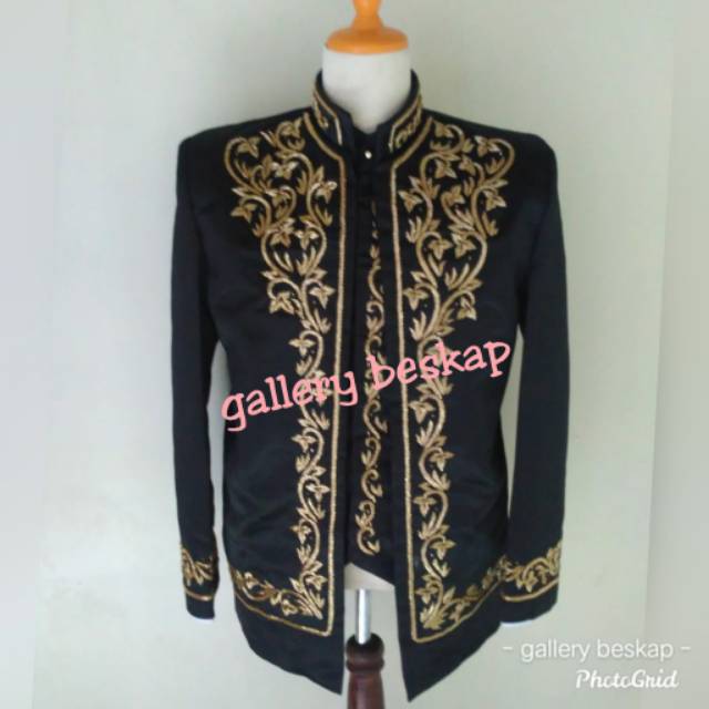 Jual Basofi pengantin bridal / beskap jas / asraf pengantin | Shopee ...