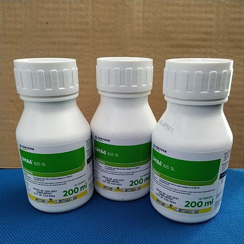 Jual Herbisida DMA6 825 SL 200 ml - Obat rumput sistemik purna tumbuh ...