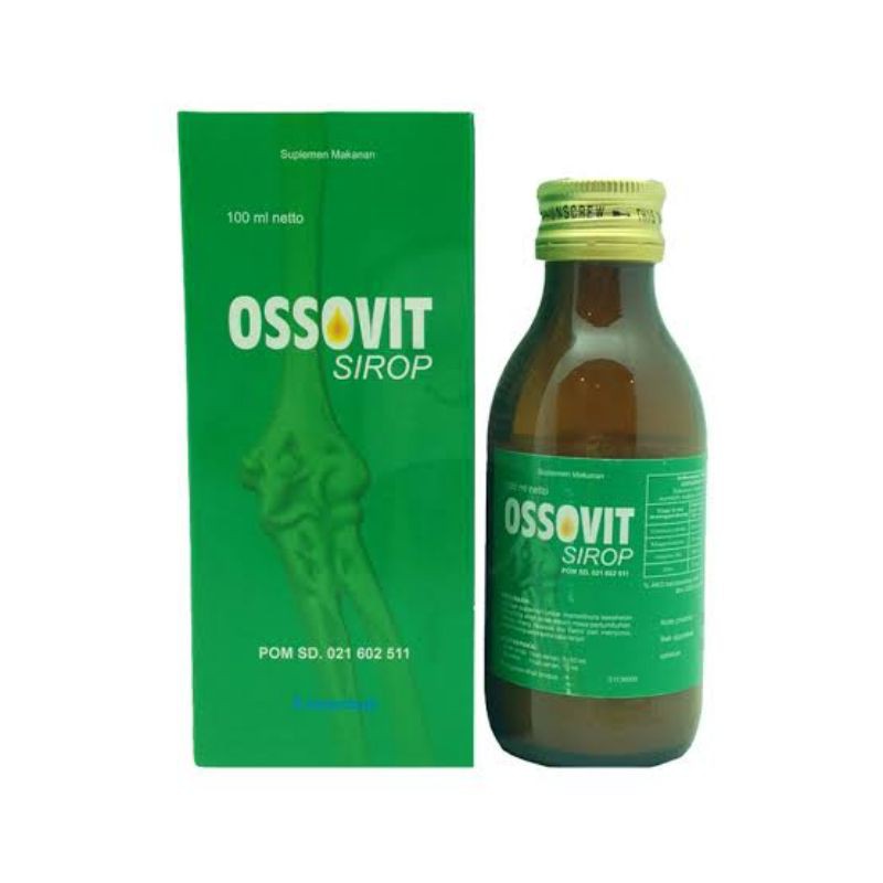 Jual Ossovit sirop 100ml original produk | Shopee Indonesia