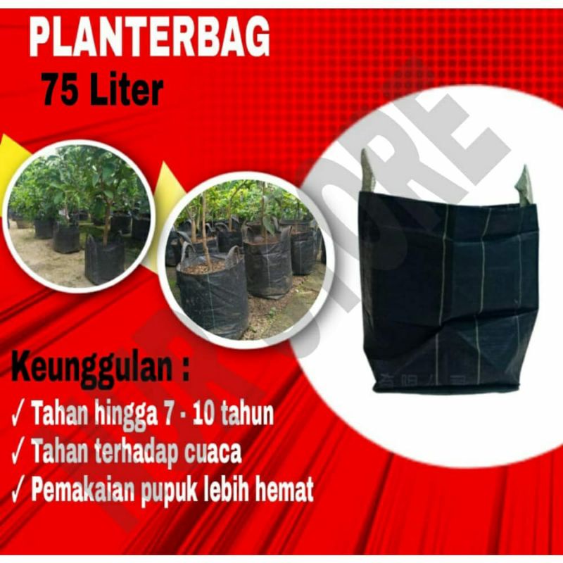 Jual Jc Acc Planter Bag 45 x 45 ( 75 Liter ) Pot Tanaman Tumbuhan Buah ...