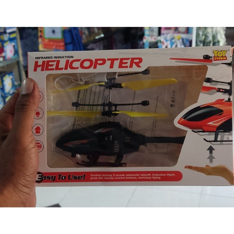 Jual BARU LEBIH BESAR Mainan anak heli sensor tangan infrared Induction ...