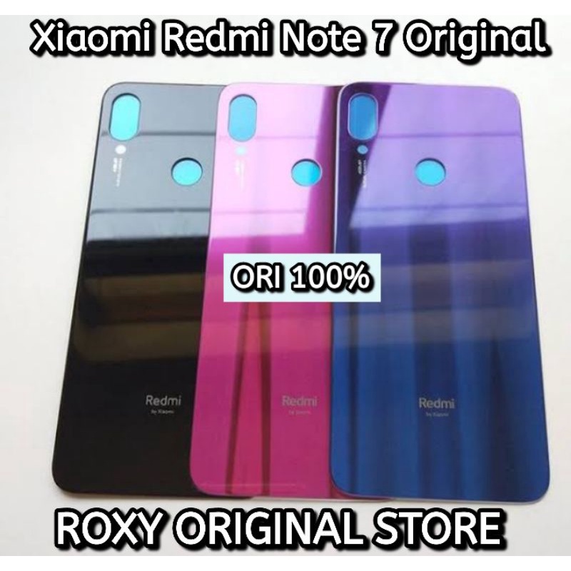 Jual BACKDOOR TUTUP BELAKANG XIAOMI REDMI NOTE 7 ORIGINAL | Shopee ...