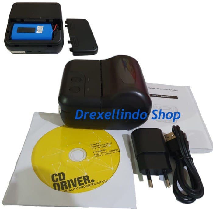Jual Printer Thermal 80mm LABEL STIKER C80MPO C80-MPO Bluetooth USB ...