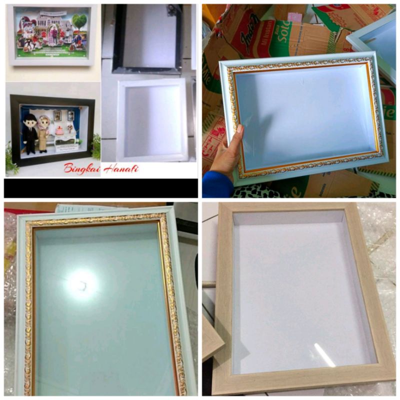 Jual frame 3D custom UK.20x30 mika akrilik | Shopee Indonesia