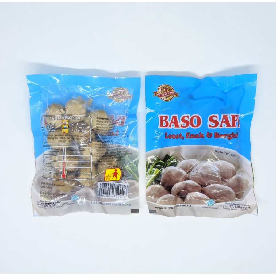 Jual Baso Sapi SBB Biru King food | Shopee Indonesia
