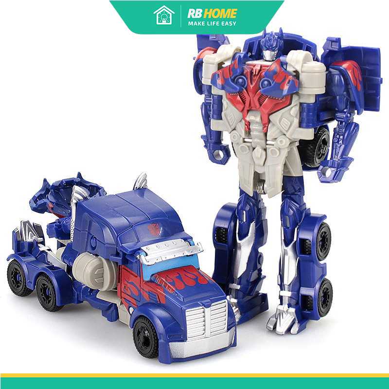 Jual Mainan Mobil Robot Action Figure Transformer Robot Optimus ...