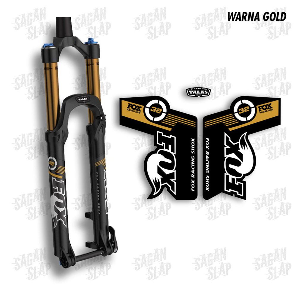 Jual Stiker FOX 32 Sticker decal fork sepeda mtb | Shopee Indonesia