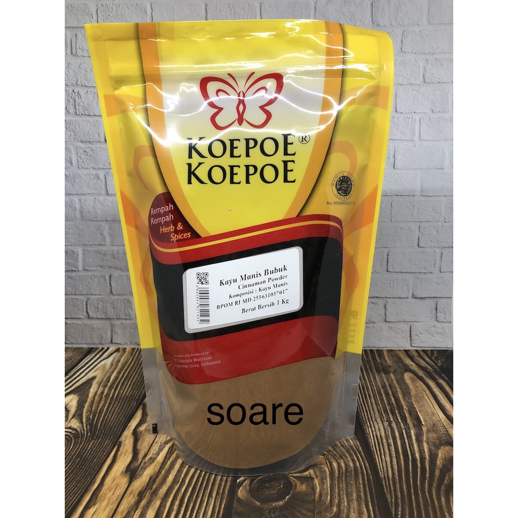Jual Kayu Manis Bubuk / Cinnamon Powder Koepoe-Koepoe 1kg | Shopee ...