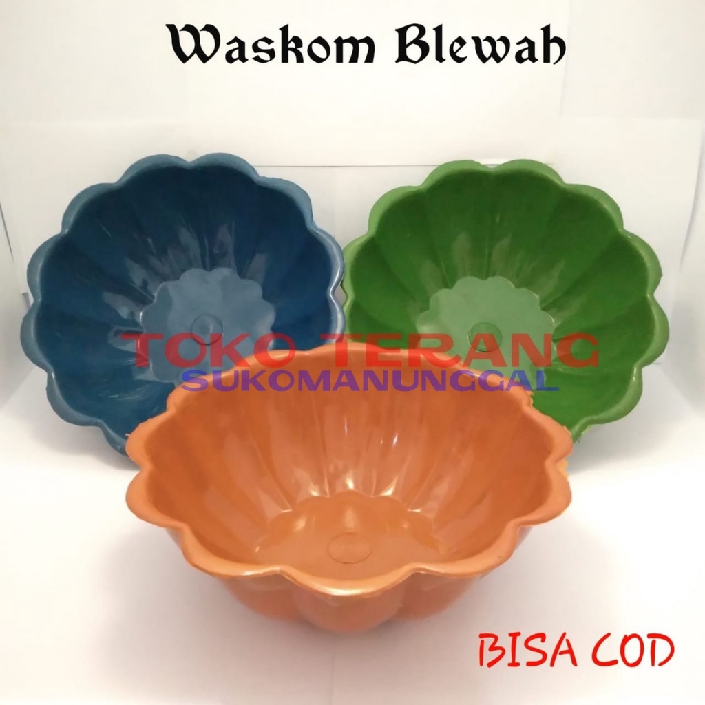 Jual Isi 12 PCS!! Waskom Blewah 12 /Waskom Plastik/Waskom berkatan ...