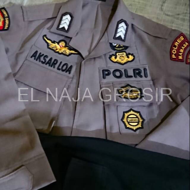 Jual Baju Dinas Polisi Seragam Polisi PDL Polisi | Shopee Indonesia
