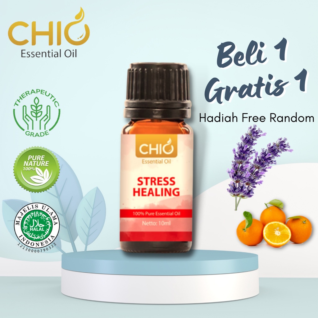 Jual BUY 1 GET 1 CHIO STRESS HEALING ESSENSIAL OIL | Shopee Indonesia