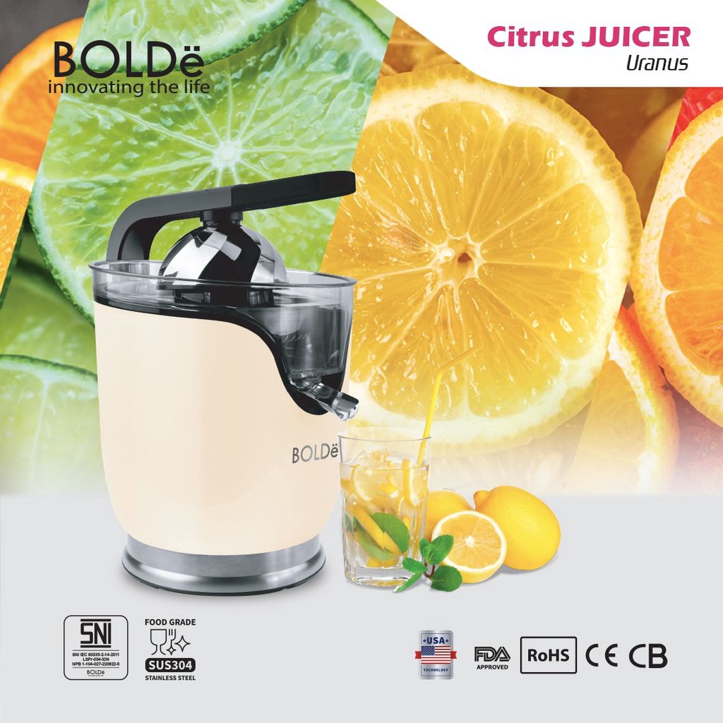 Jual Bolde Super Electric Citrus Juicer Uranus | Shopee Indonesia