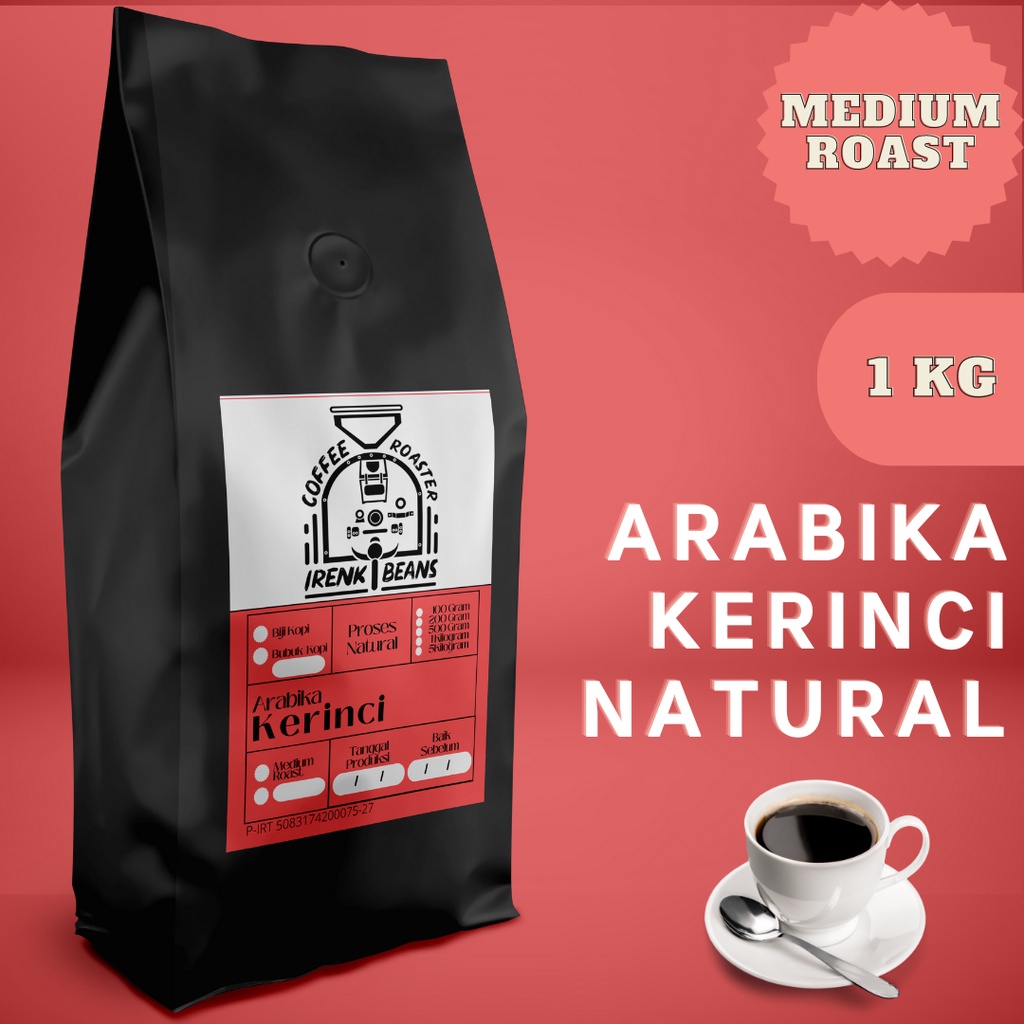 Jual Kopi Arabica Kerinci Natural 1000g Biji Bubuk | Shopee Indonesia