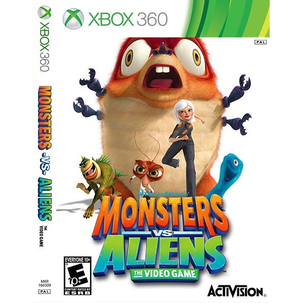 Jual Game Monsters vs Aliens XBOX 360 for Jtag/RGH (Game Data DVD Kaset ...