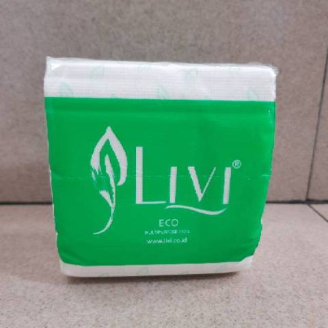 Jual Livi Eco Multipurpose Tissue / Tisu Livi Pop Up 150s 2ply | Shopee ...