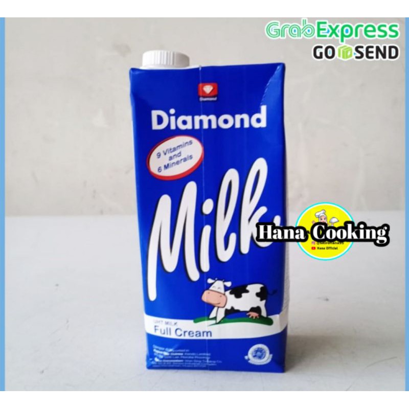 Jual SUSU DIAMOND FULL CREAM 1 LITER | Shopee Indonesia