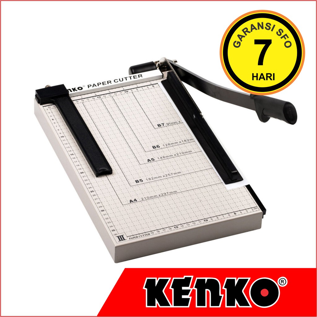 Jual Paper Trimmer Kenko F4 Folio Metal Paper Cutter Alat