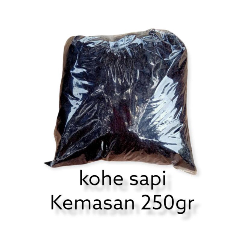 Jual PUPUK KANDANG KOHE SAPI SIAP PAKAI KEMASAN 250GR | Shopee Indonesia