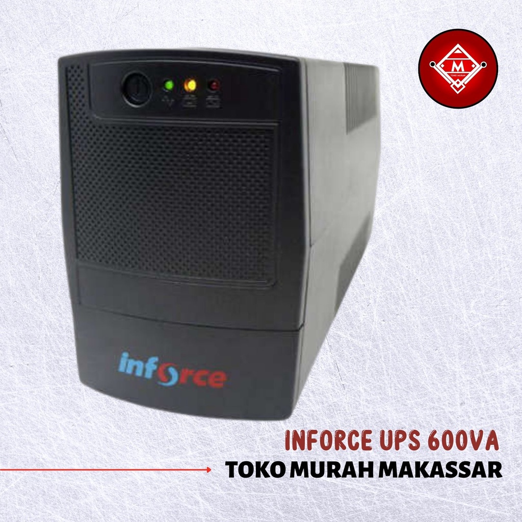 Jual UPS INFORCE 600VA / STABILIZER 600VA / UPS 600VA DILENGKAPI AVR IF ...