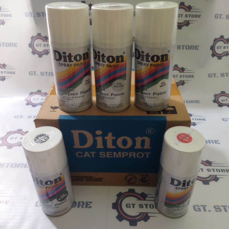 Jual Cat Semprot Diton 300cc Pilok Spray Paint | Shopee Indonesia