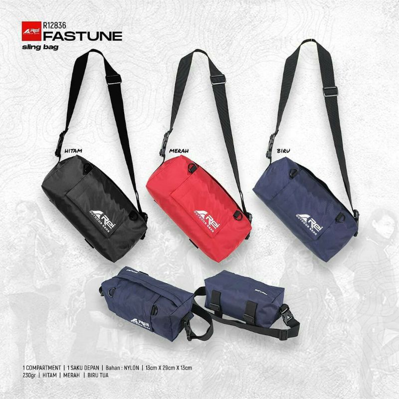 Jual SLINGBAG AREI FASTUNE | Shopee Indonesia