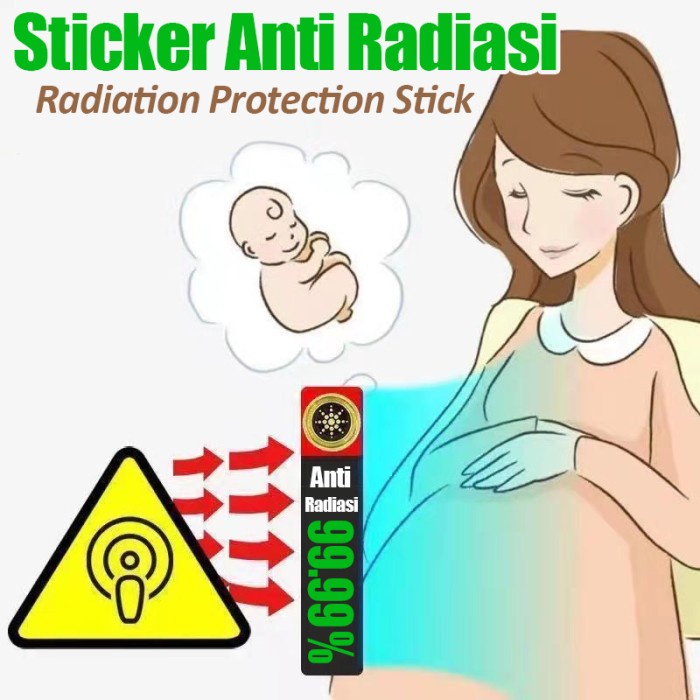 Jual Bostonstore Stiker anti radiasi stiker protection hamil Mengurangi ...