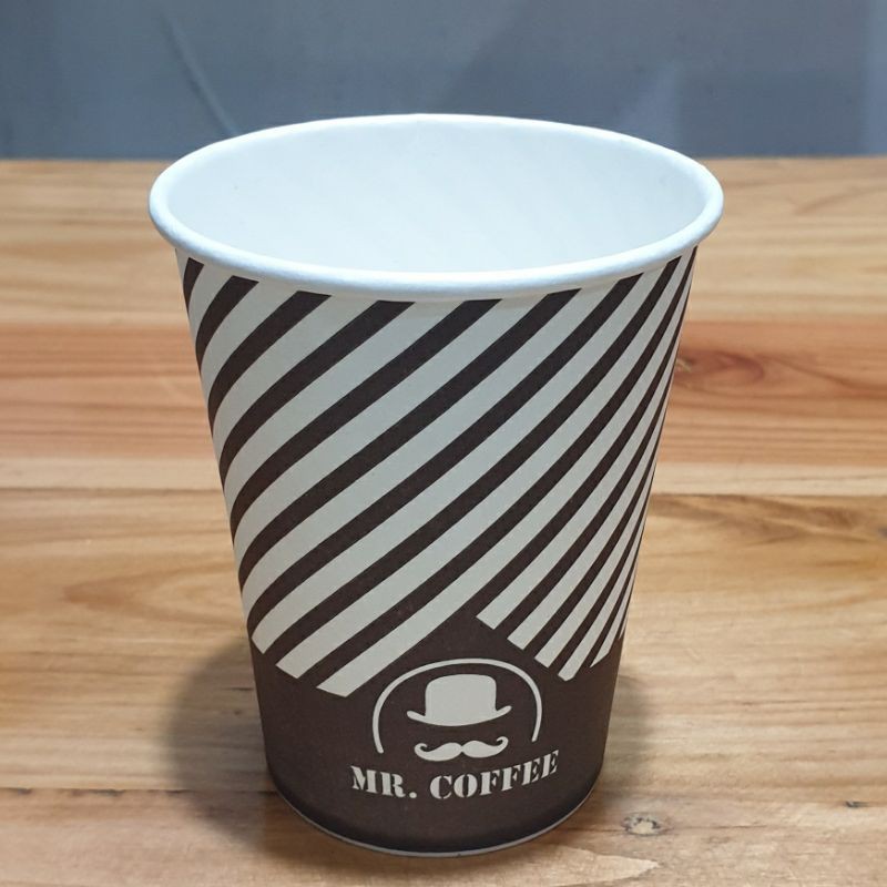 Jual Paper Hot Cup Mr Coffee 8 Oz 240 ml ( 1 dus : 1000 pcs ) | Shopee Indonesia