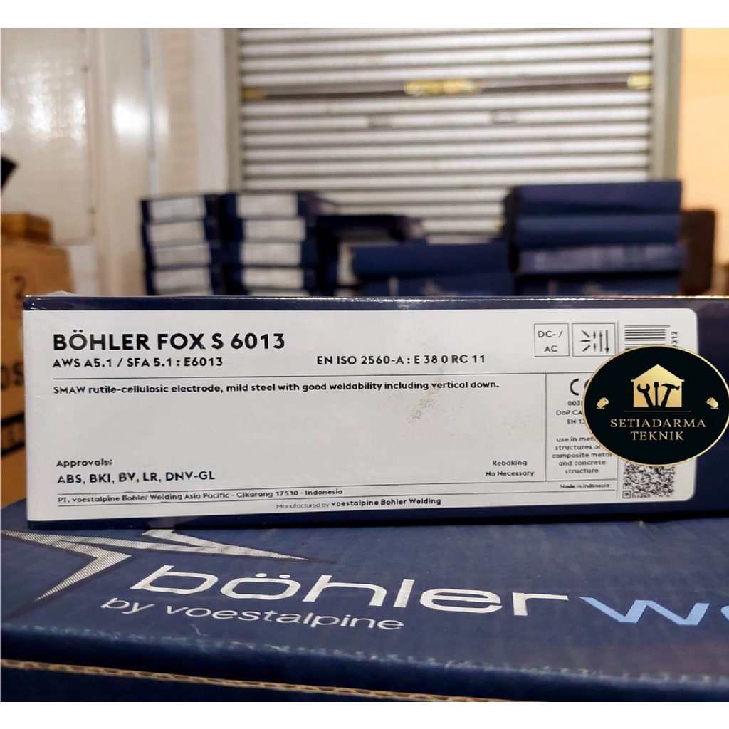 Jual KAWAT LAS BOHLER FOX 4 MM S 6013 PER 5 KG | Shopee Indonesia