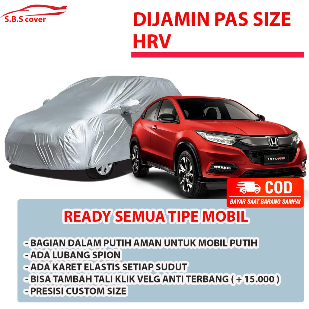 Jual Cover Mobil Honda HRV Sarung Mobil HRV/Honda HRV/HR-V gen 1/hrv ...