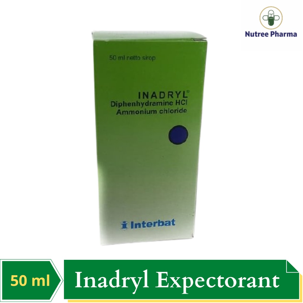 Jual Inadryl Expectorant 50 ml | Shopee Indonesia