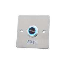 Jual No Touch Stainless Waterproof Exit Button , Wide Faceplate Fully ...