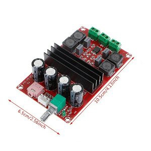 Jual kit hifi amplifier class d TPA3116D2 2 X 100WATT modul class D ...