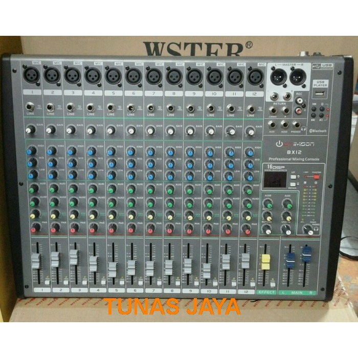 Jual MIXER CRIMSON BX12/BX-12/BX 12(12 CHANNEL)USB+BT | Shopee Indonesia