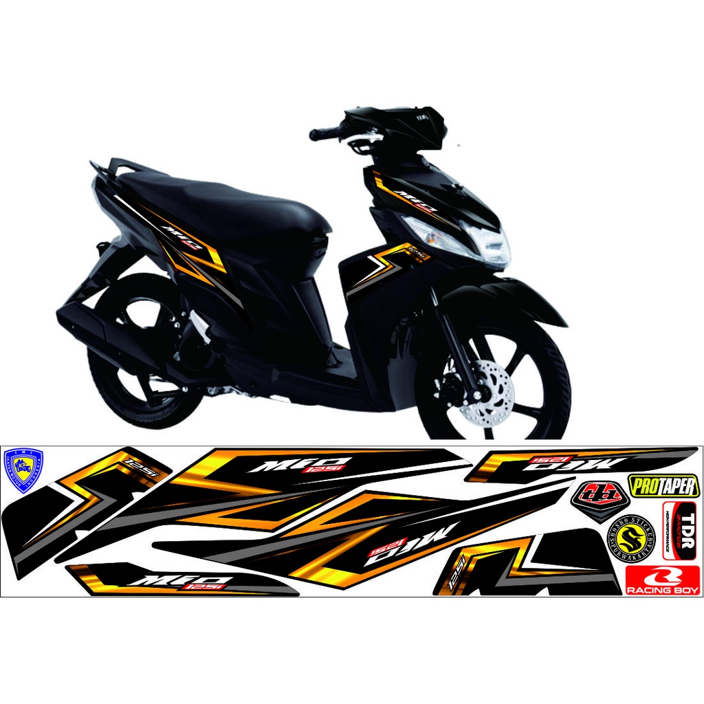 Jual STRIPING MIO M3 MIO Z MIO 125 | STIKER VARIASI LIS MOTOR MIO M3 ...