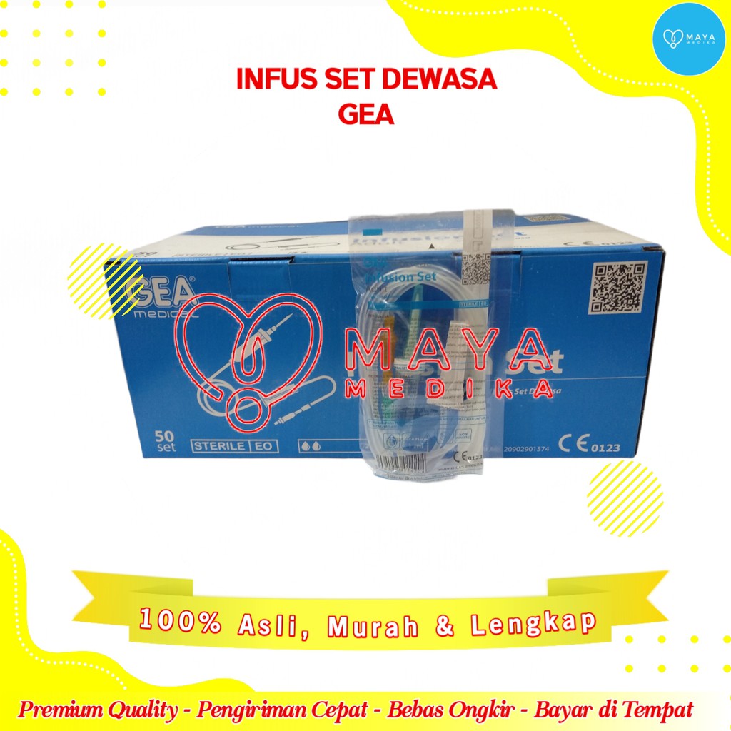 Jual Infus Set (1 Box Isi 50) GEA | Shopee Indonesia