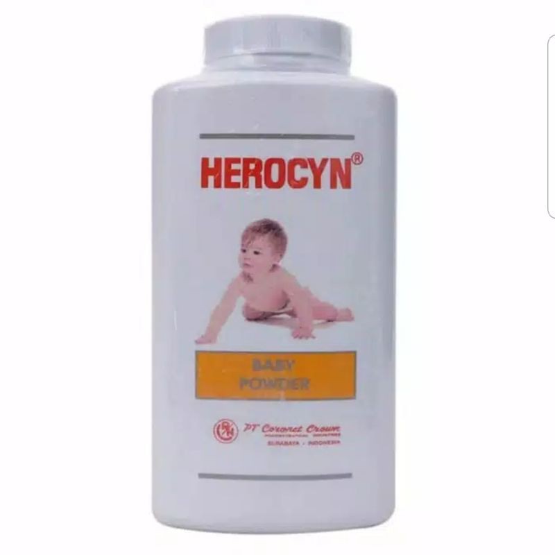 Jual HEROCYN BABY POWDER 100 gr Bedak Bayi Anak Herosin | Shopee Indonesia