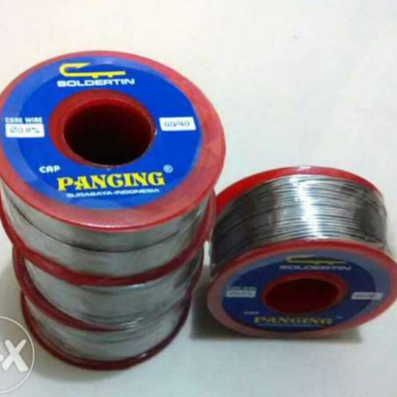 Jual timah solder cap pancing 0.8mm Roll kecil 10m 60/40 FLUX CORED WIRE | Shopee Indonesia