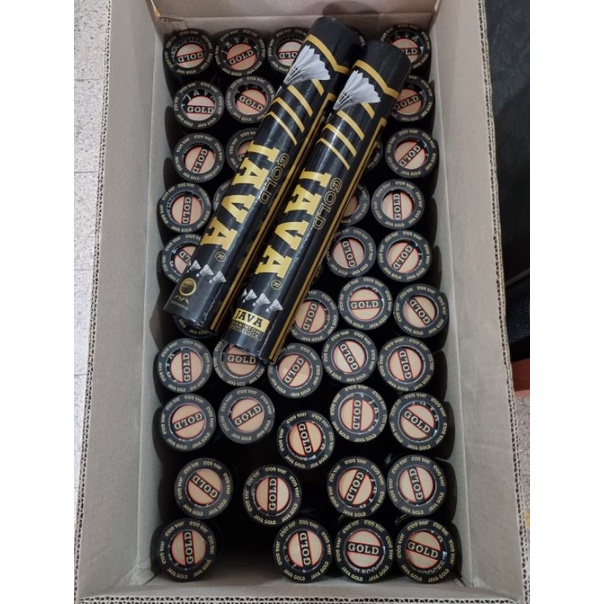 Jual SHUTTELCOCK BADMINTON JAVA PRO.JAVA GOLD.HIQUA GOLD | Shopee Indonesia