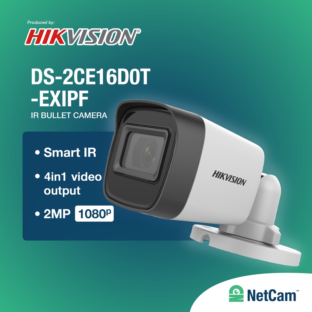 Jual KAMERA CCTV OUTDOOR HIKVISION 2MP DS-2CE16D0T-EXIPF SMART INFRARED 2MP | Shopee Indonesia