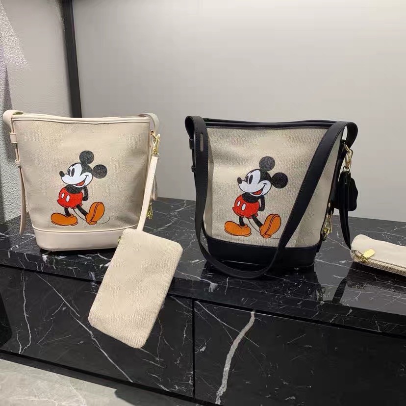 Jual tas shoulder bag mickey mouse canvas disney 2213# | Shopee Indonesia