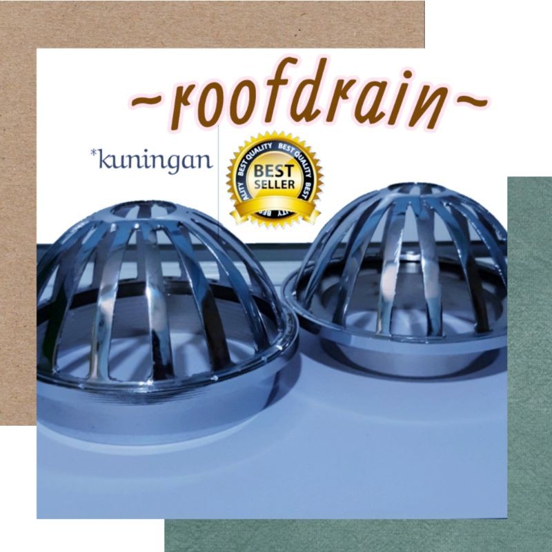 Jual saringan atap rumah saringan dak saringan roof drain tutup lubang ...
