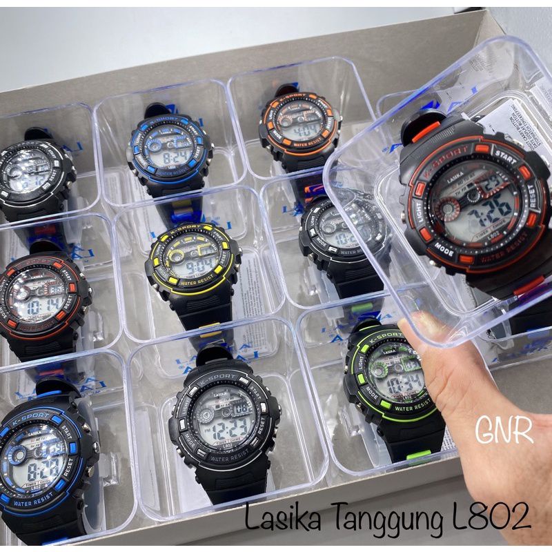 Jual Jam Tangan Lasika Pria L802 Digital Water Resistance | Shopee ...